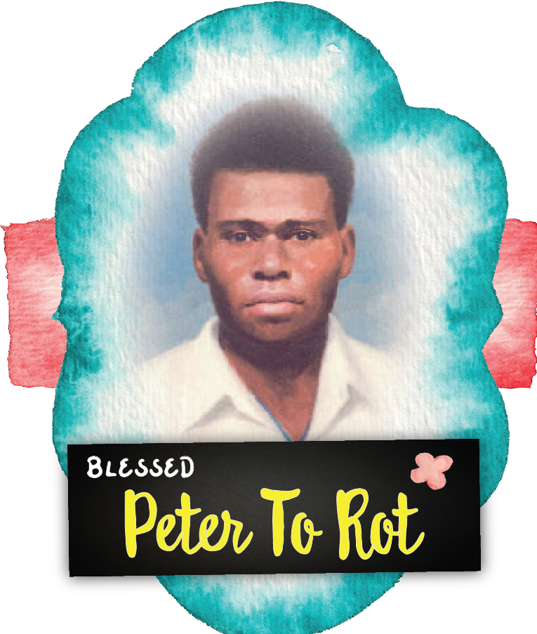 December Saint of the Month is Blessed Peter ToRot - Challenge